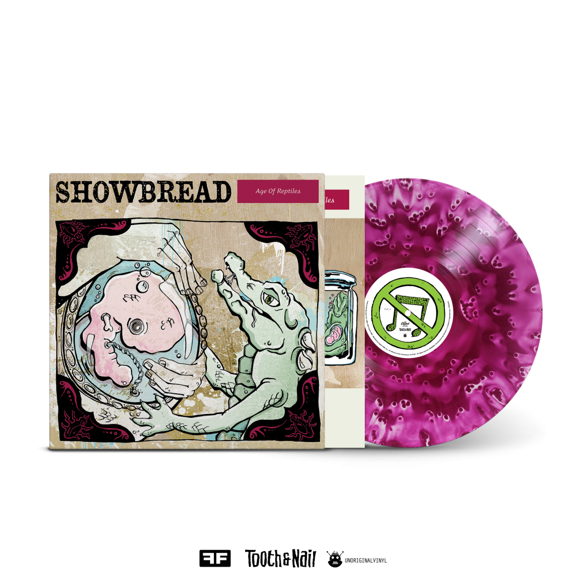 Showbread – Age of Reptiles - Unoriginal Vinyl
